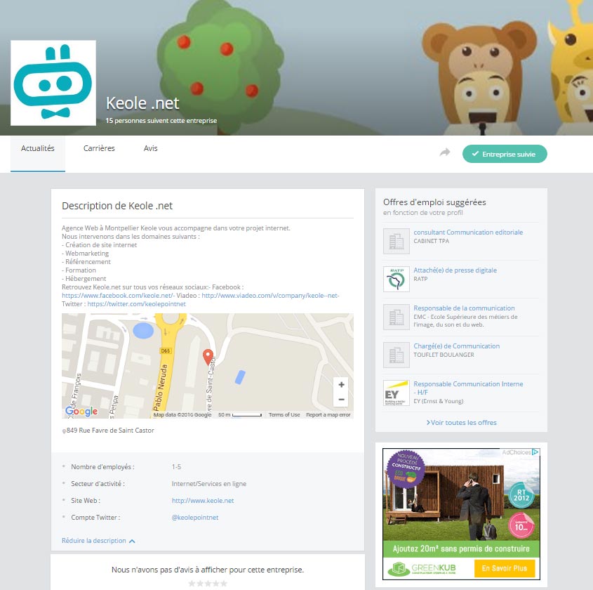 Page entreprise Viadeo ou LinkedIn : laquelle choisir